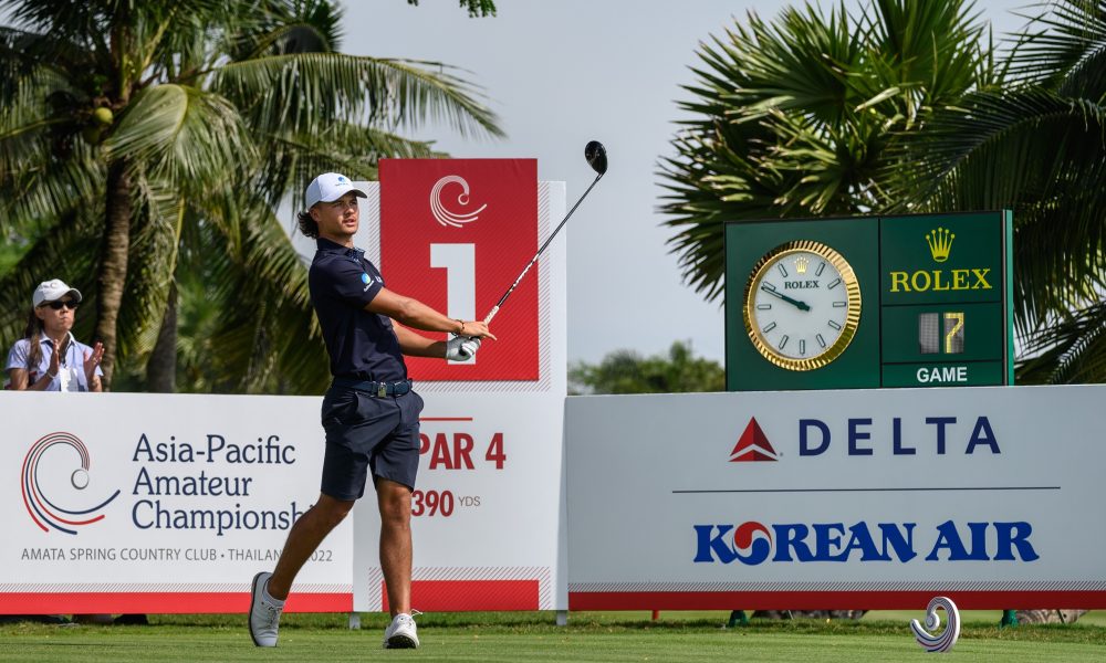 Australia’s Harrison Crowe takes two-shot lead into Asia-Pacific ...