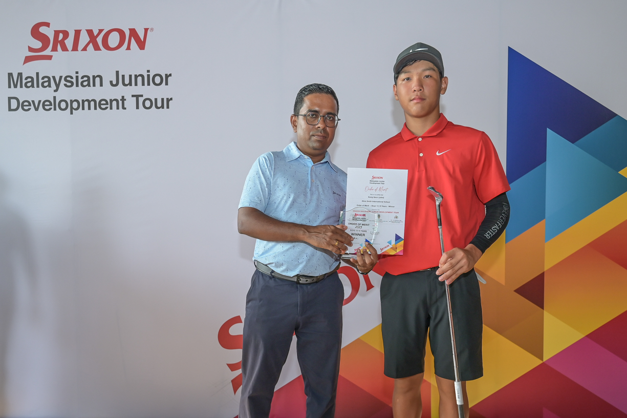 Order of Merit winners crowned at Srixon Malaysian Junior Development ...
