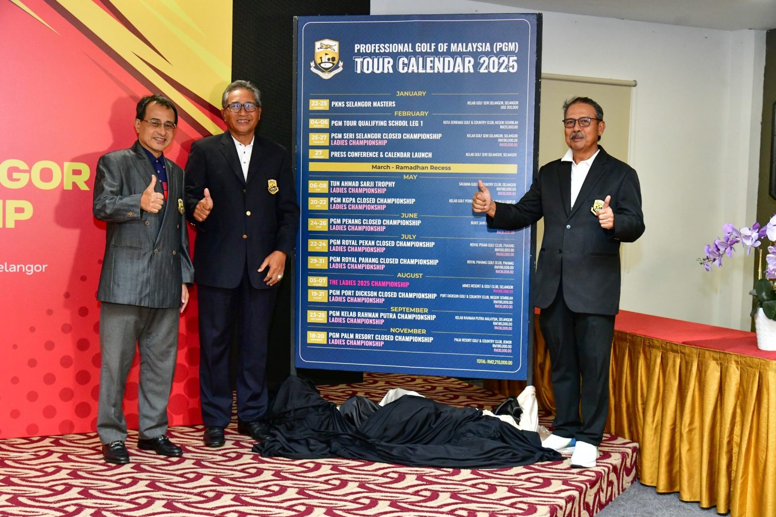 PGM Tour kicks off 2025 season with Seri Selangor Championship and ...