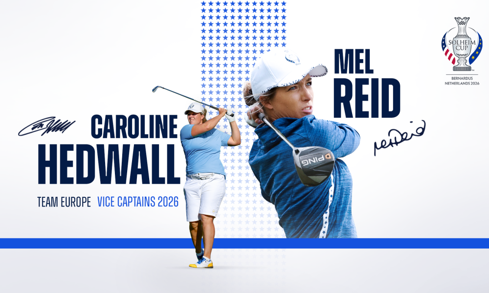 Caroline Hedwall and Mel Reid announced as 2026 European Solheim Cup ...