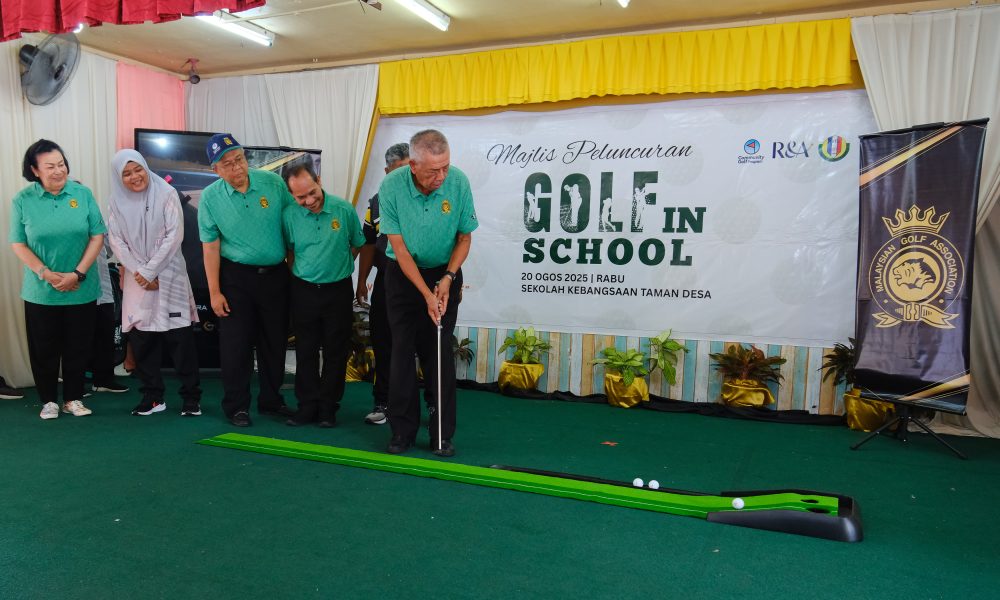 MGA launches Golf in School Program at SK Taman Desa – ParGolf